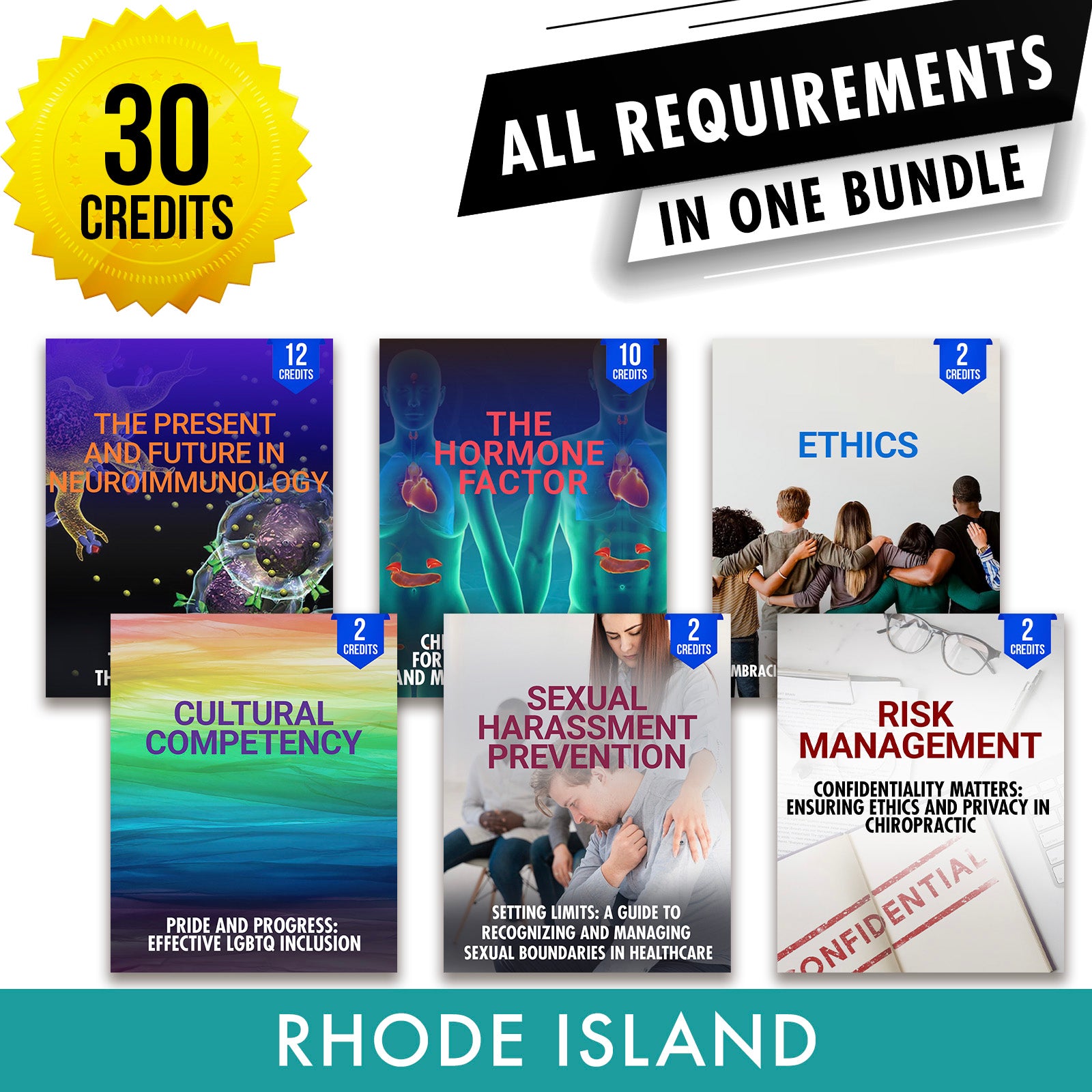 Rhode Island Package 3: Full Recertification - All Required Chiropract ...